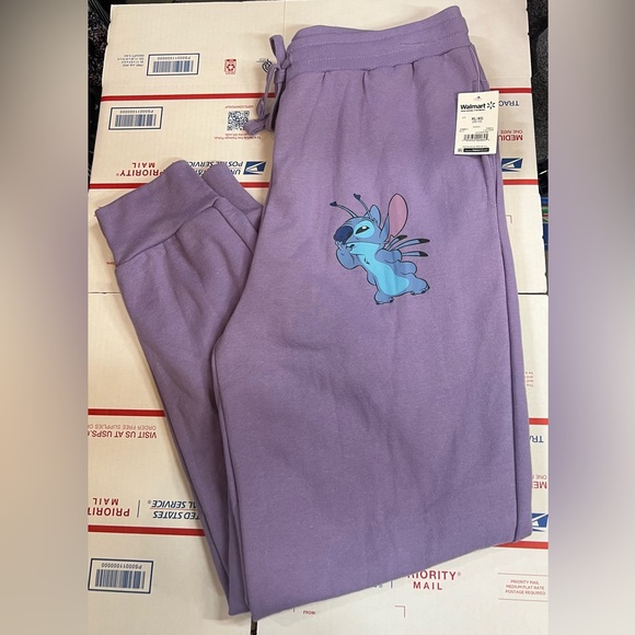 Disney | Pants & Jumpsuits | Disney Ladies Lilo And Stitch Sweatpants ...